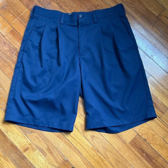 Callaway | Shorts | Callaway Mens Shorts 34 X Golf Navy Blue Pleated ...